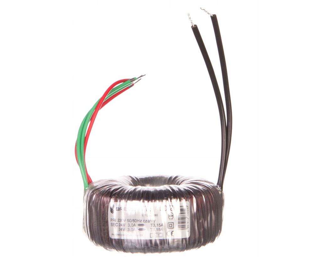 Transformator toroidalny TTS 150/Z 230/24V 150VA 1 - 12118660337 - oficjalne archiwum Allegro