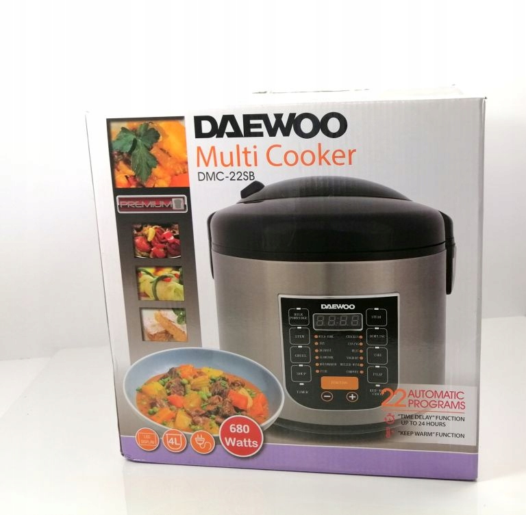 DAEWOO MULTI COOKER DMC-22SB - 8664410385 - oficjalne archiwum Allegro