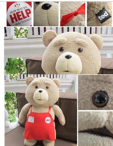 MIŚ TED 2 PLUSZAK MIŚ TEDY 2 PLUSZOWY MIŚ TED 48CM - 6554996543 ...