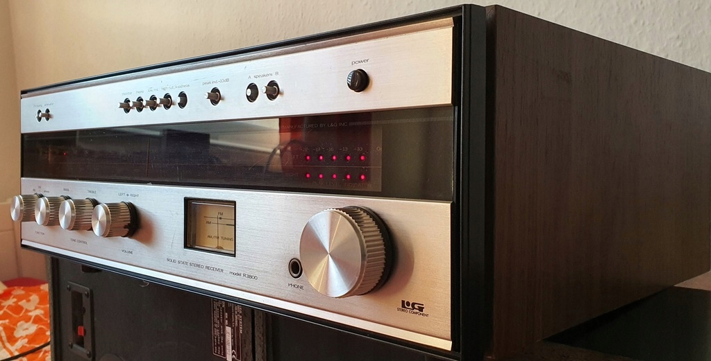 AMPLITUNER STEREO VINTAGE UNIKAT LG R3800 (LUXMAN) - 11506943979 ...
