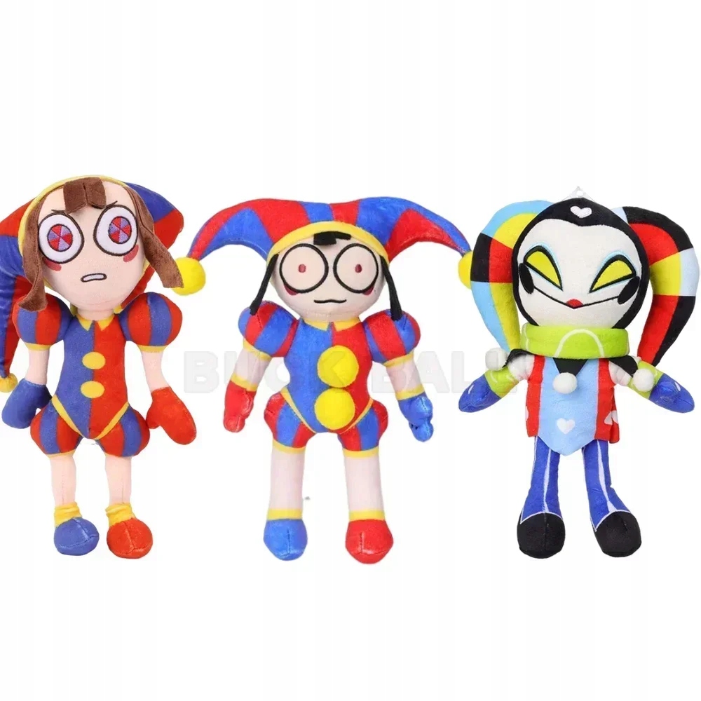 The Amazing Digital Circus Plush Stuffed Toy Palhaço Pomni Doll, Jax ...