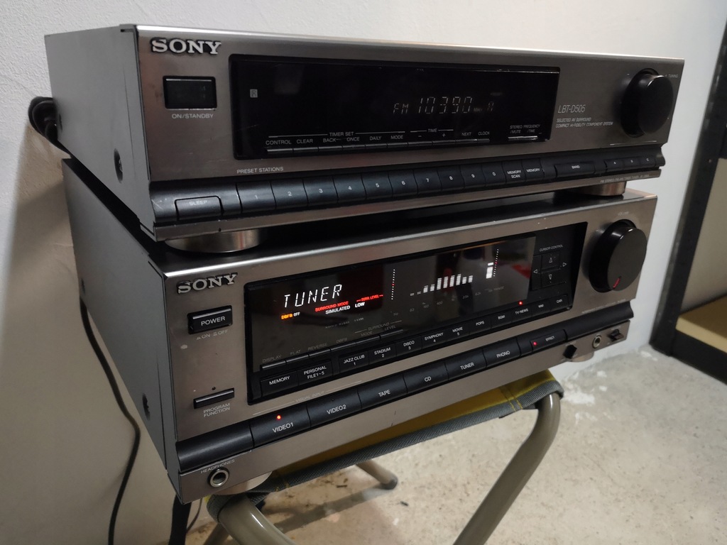 SONY LBT-D505 WZMACNIACZ+TUNER Radiowy Zestaw - 11478893185 - oficjalne ...