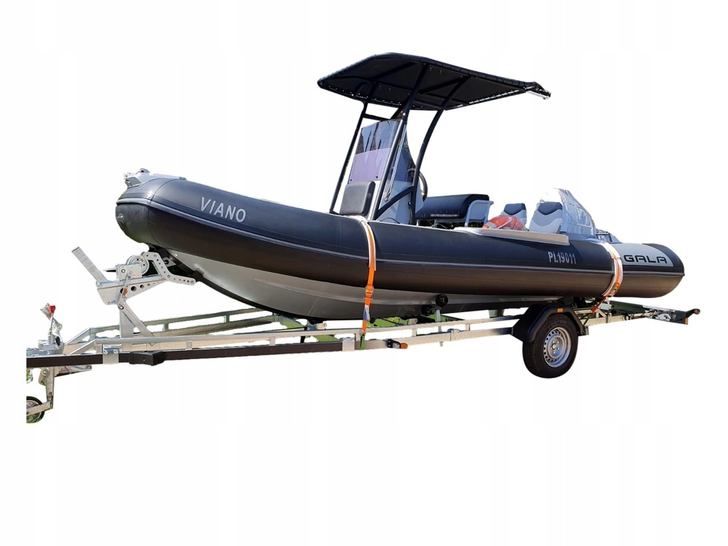 ŁÓDŹ RIB GALA VIKING V580F PRZYCZEPA PODŁODZIOWA - 12544844703 ...