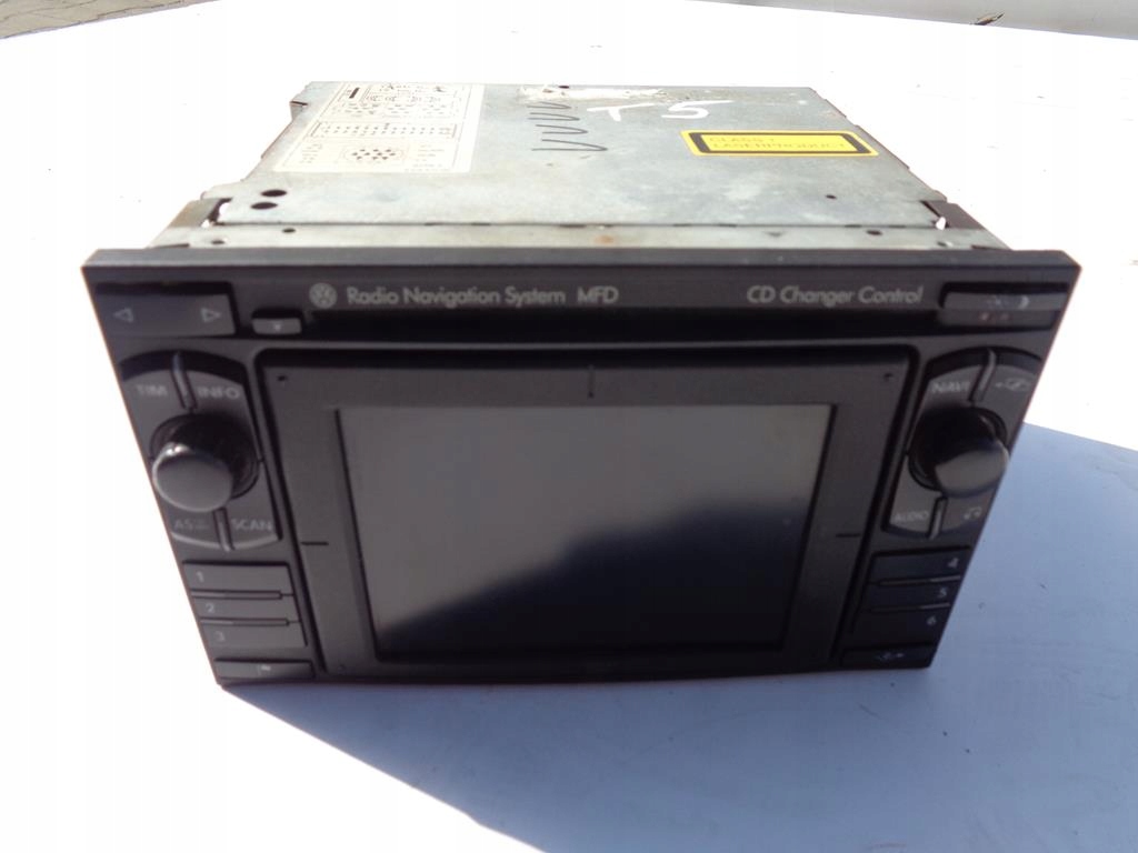 RADIO NAWIGACJA BEZ KODU VW TRANSPORTER T5 - 11948923205 - oficjalne archiwum Allegro