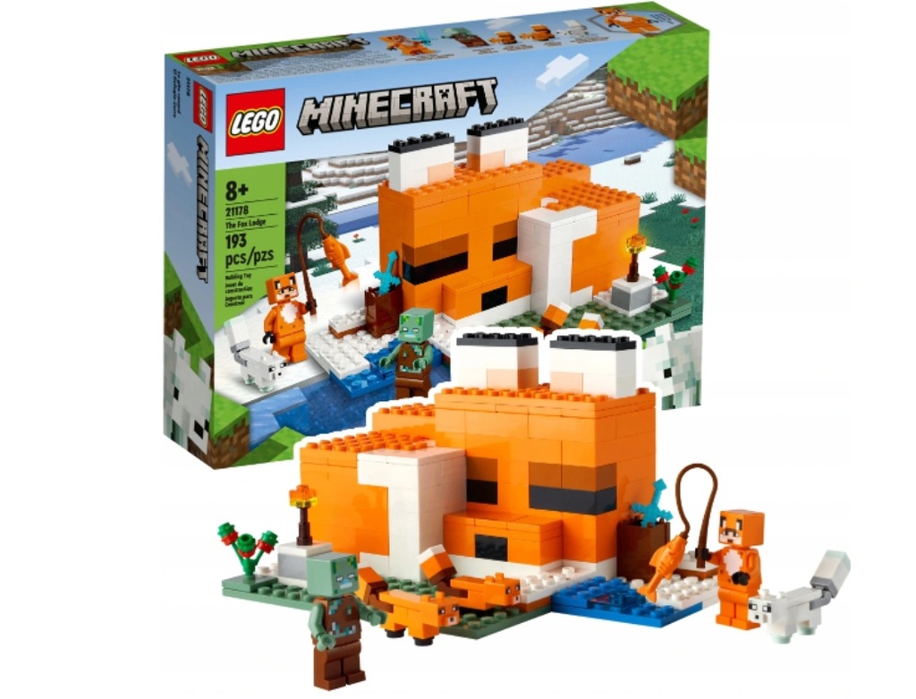 LEGO MINECRAFT Siedlisko lisów 21178 - 12281590764 - oficjalne archiwum ...