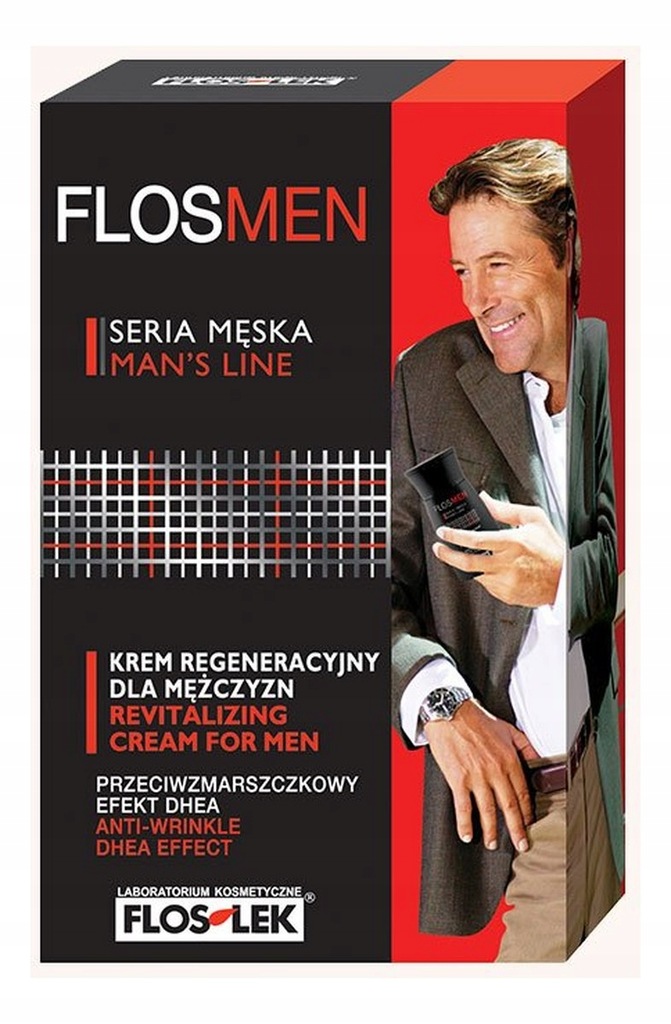 Flos Lek FlosMen Laboratorium Krem 50ml - 11602281687 - oficjalne ...