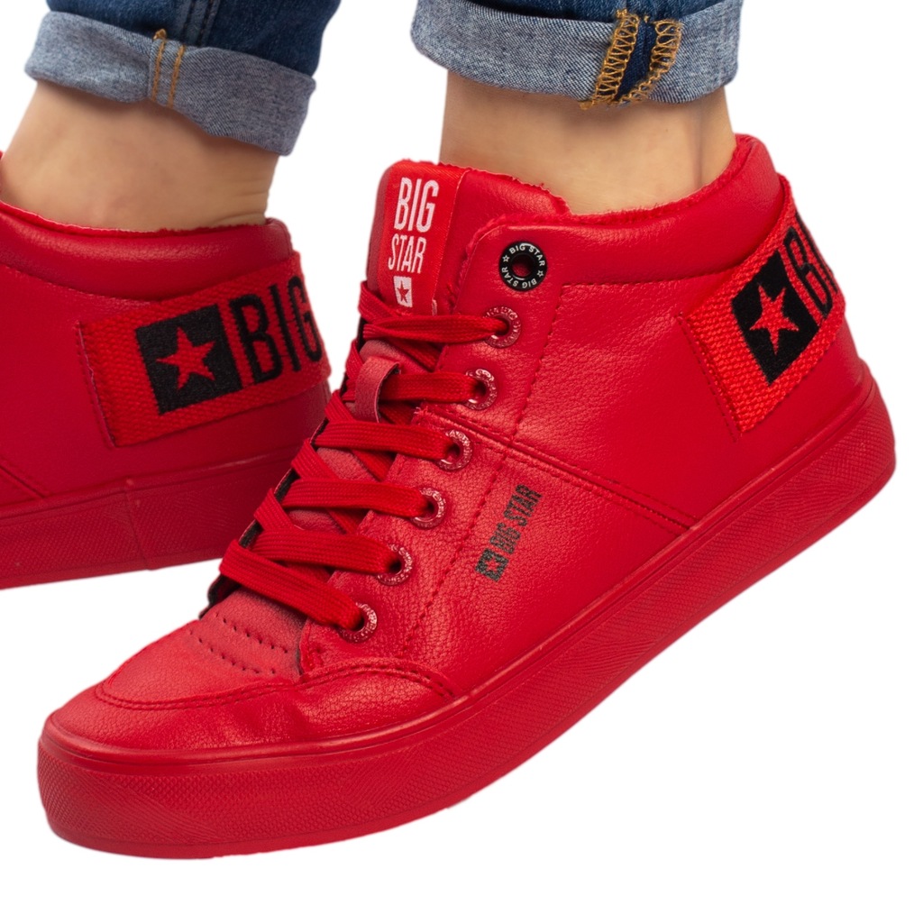 Sneakersy damskie BIG STAR trampki ocieplane 37 - 11407933816 ...