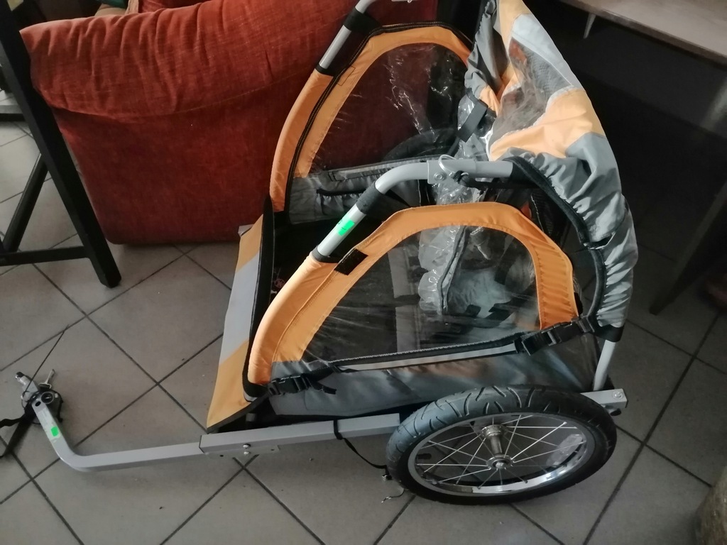 Przyczepka do roweru - 8888340414 - oficjalne archiwum Allegro