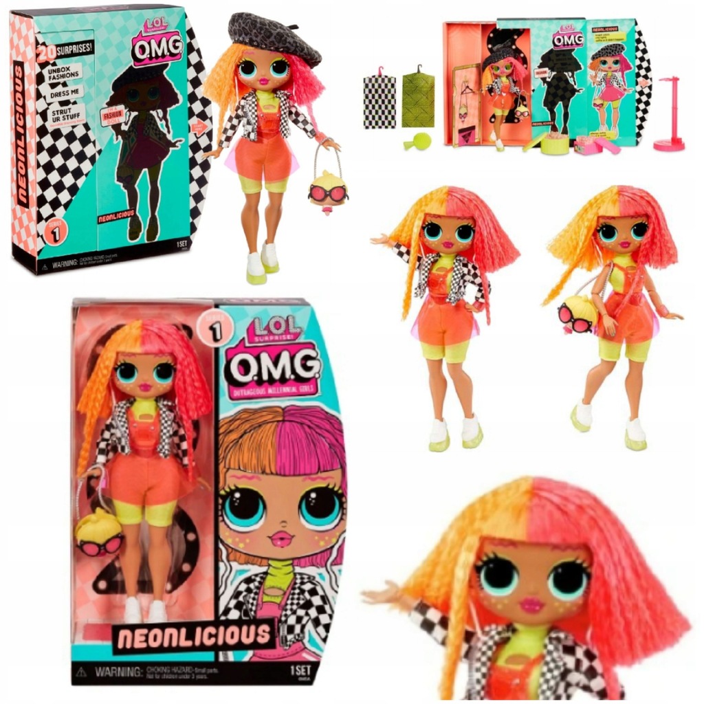 L.O.L SURPRISE OMG NEONLICIOUS LALKA SERIA 1 - 13082060146 - oficjalne ...