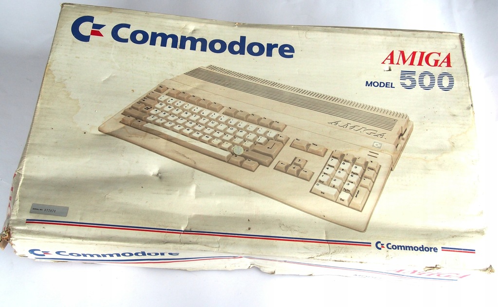 Komputer AMIGA 500 ( box ) - 13007388072 - oficjalne archiwum Allegro