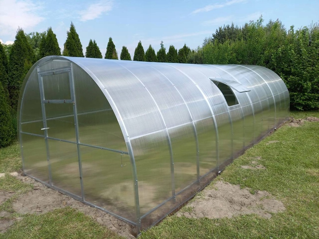 Szklarnia z poliwęglanu 3x4 m profile 40x20 poliwęglan 4mm ...