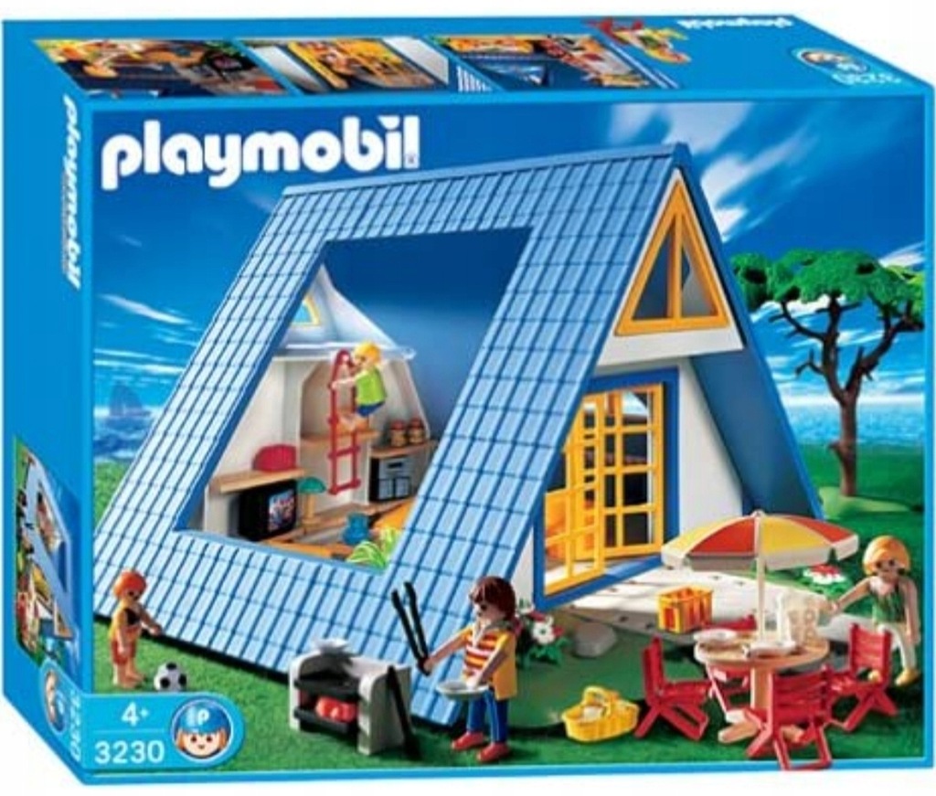 PLAYMOBIL 3230 LETNISKOWY DOMEK +GRATIS 2 KATALOGI - 12796119094 ...