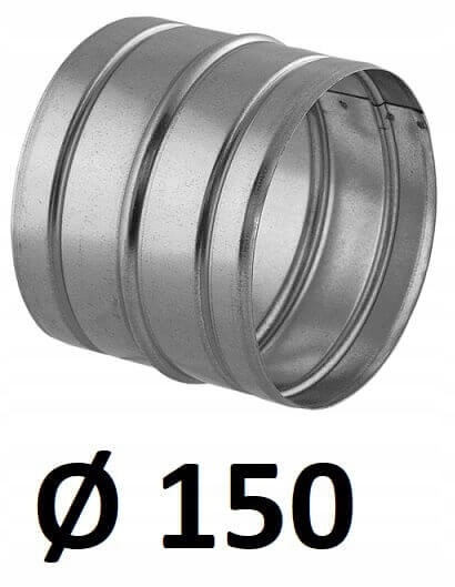 Złączka do rur spiro 150 [mm] OCYNK - 8929822538 - oficjalne archiwum Allegro