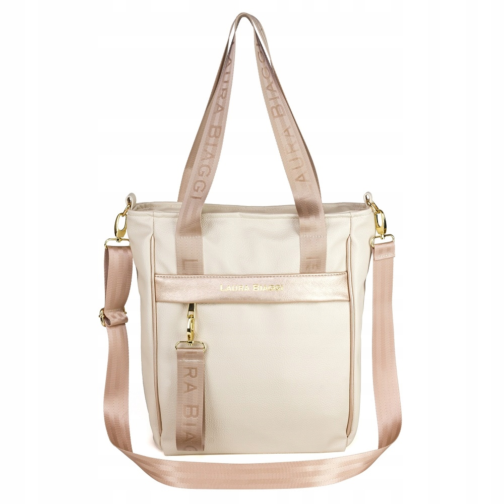 TOREBKA DAMSKA LAURA BIAGGI TORBA SHOPPER A4 WOREK - 13229579781 - oficjalne archiwum Allegro