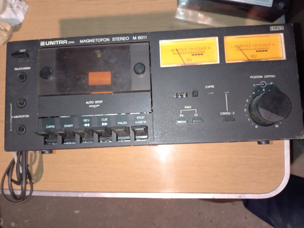 magnetofon stereo UNITRA ZRK M 8011 - 13029510634 - oficjalne archiwum ...