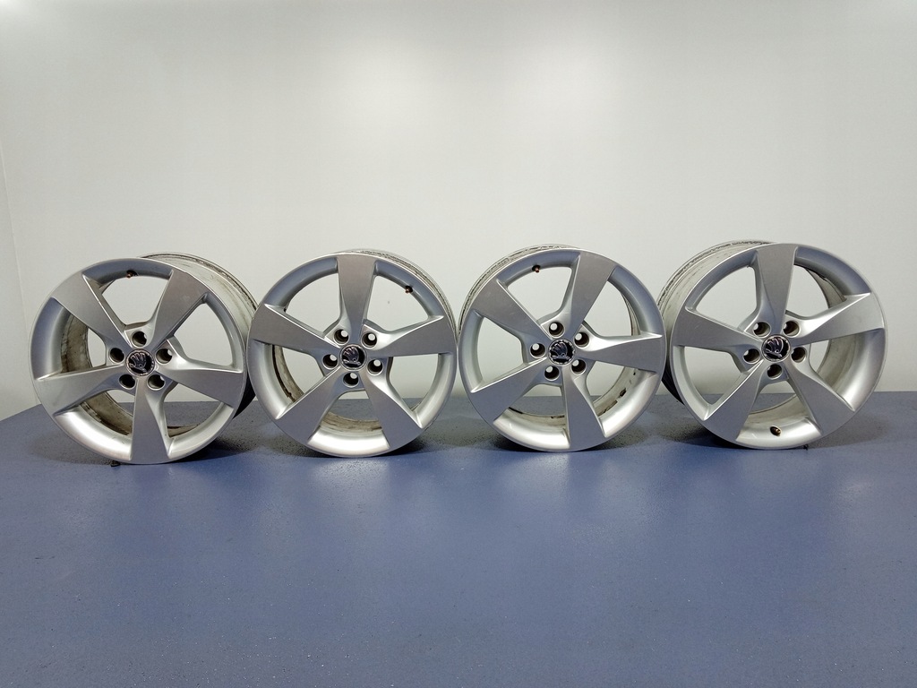 SKODA FABIA III ALUFELGI 7JX16 5X100 ET46 5JA601025A KPL - 14809192537 ...