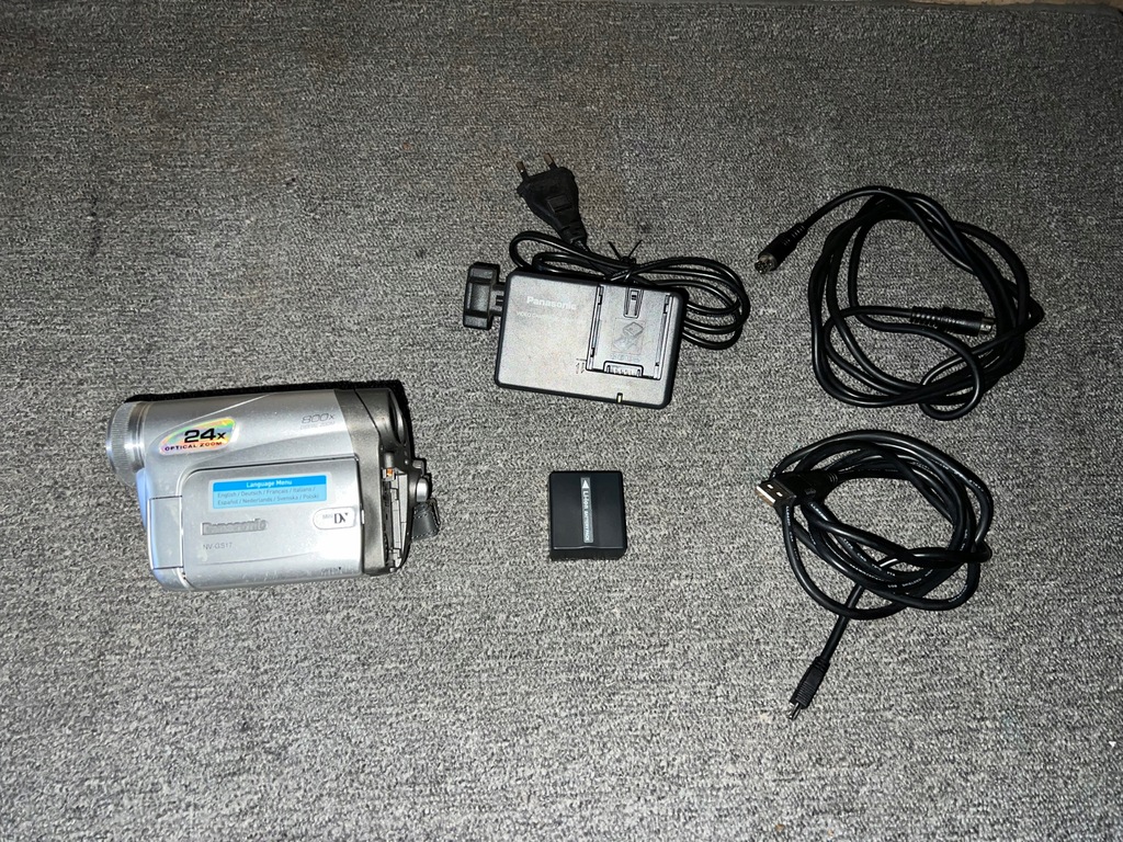 Kamera cyfrowa PANASONIC NV-GS17 video MiniDV - 13440058171 - oficjalne ...