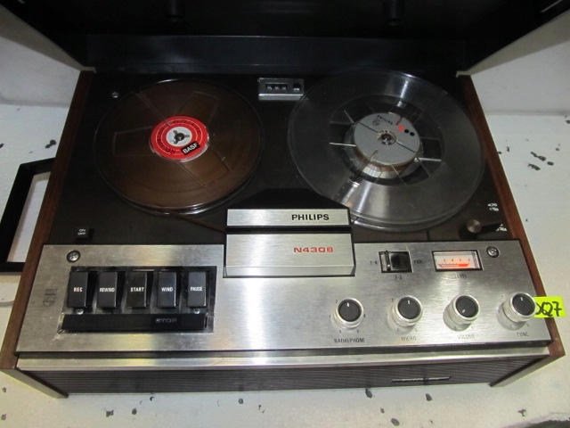 MAGNETOFON SZPULOWY PHILIPS N 4308 - NR D627 - 13195745732 - oficjalne ...