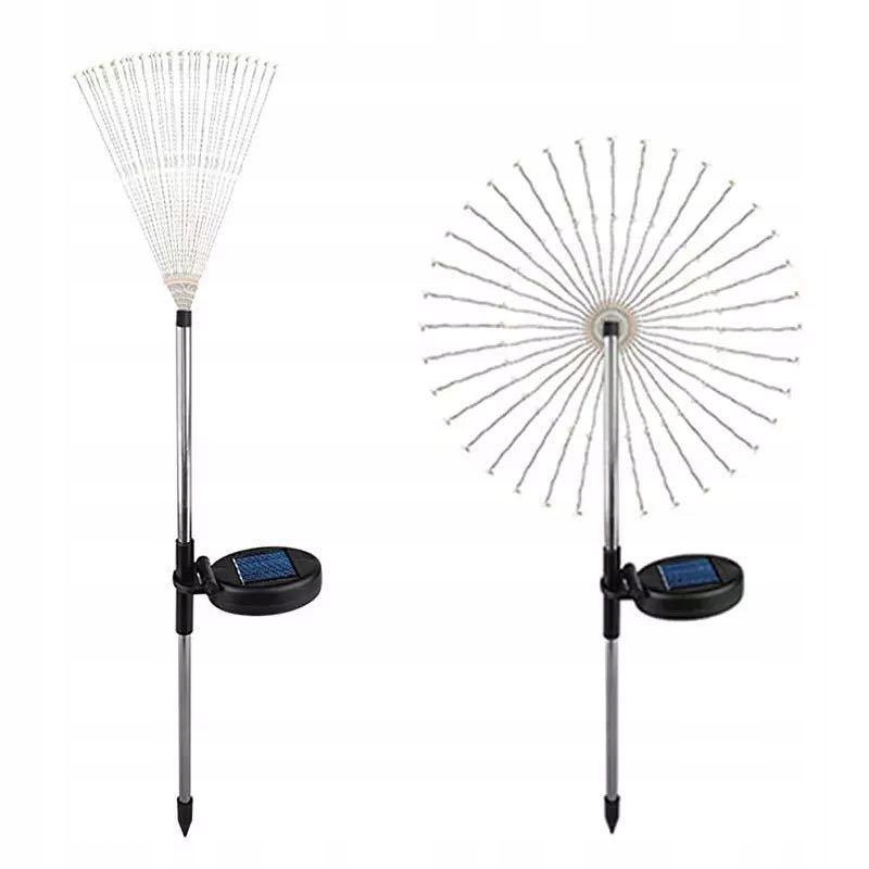 2X LAMPA SOLARNA OZDOBA OGRODOWA DMUCHAWCE 150 LED - 13874446933 - oficjalne archiwum Allegro