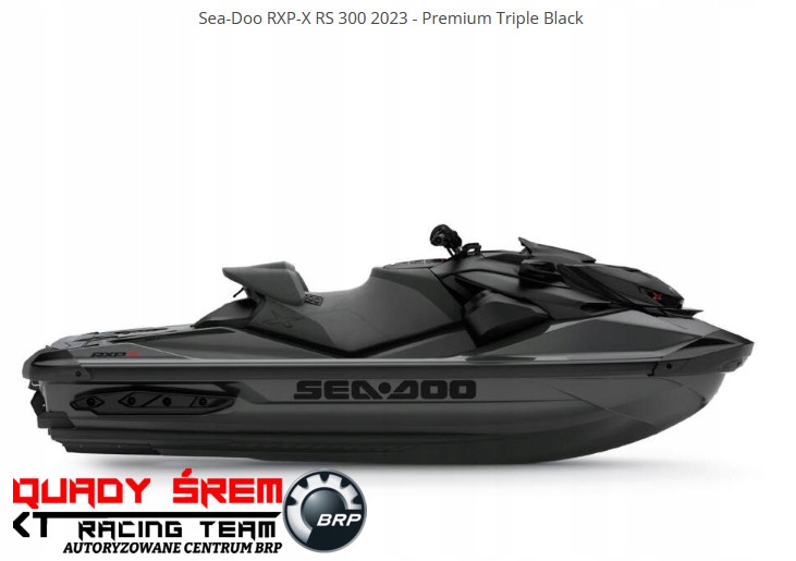 SEA-DOO RXP-X RS 300 Triple Black 2023 - 12780590209 - oficjalne archiwum Allegro
