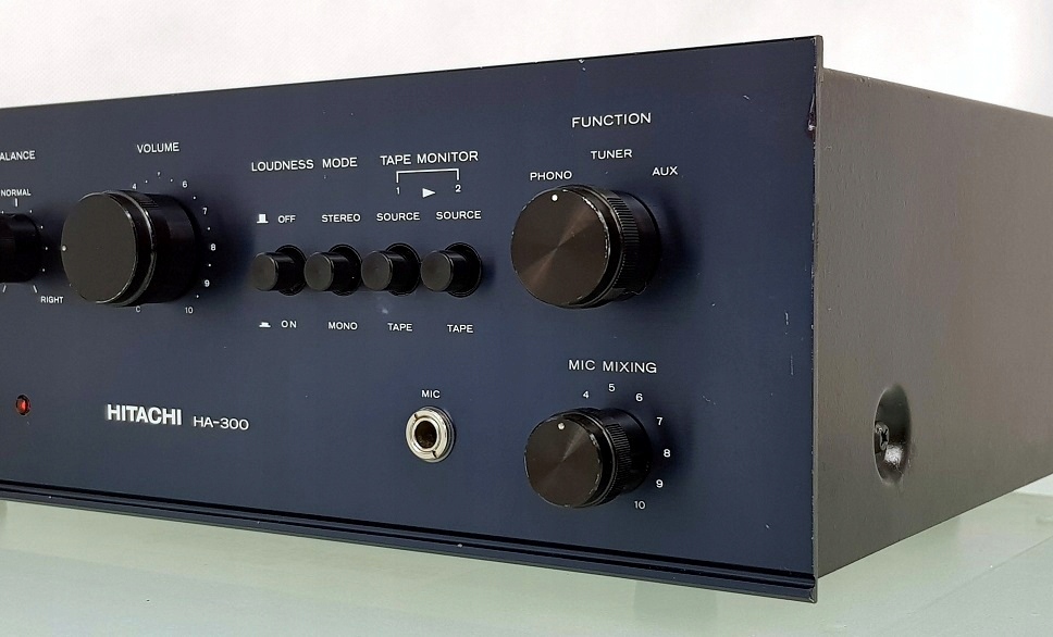 HITACHI HA-300 Wzmacniacz Stereo Vintage - Rarytas - 8337570226 ...