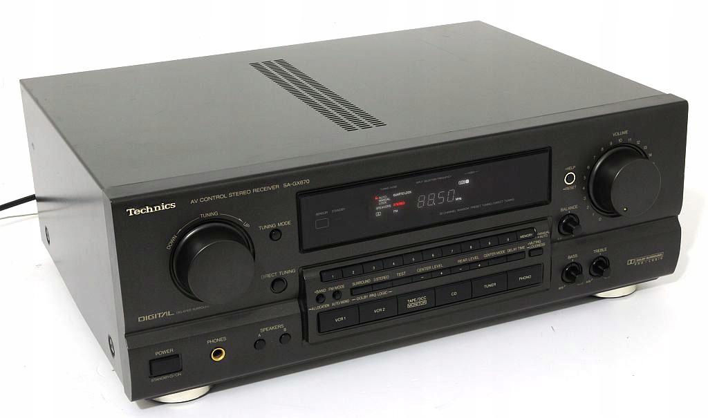 TECHNICS SA-GX670 TOPOWY AMPLITUNER 5.1 ! - 13343986830 - oficjalne ...