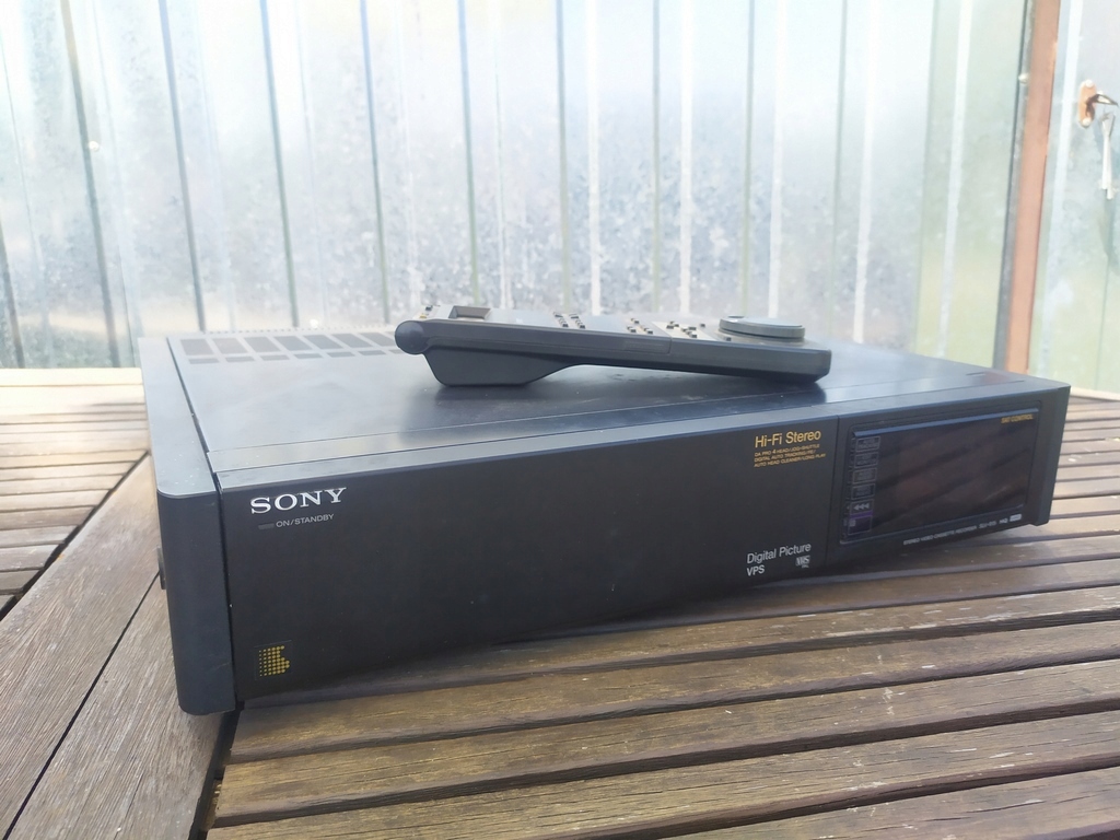 Sony SLV-815 magnetowid vhs video + pilot HiFi - 12877102780 - oficjalne archiwum Allegro