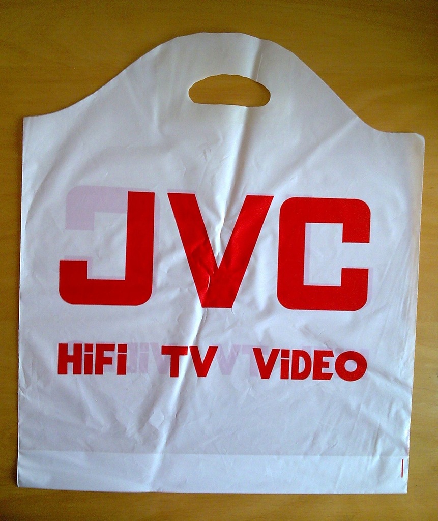 JVC - PEWEX torba PRL 10 sztuk Reklamówka Lata 80 - 12738626771 ...
