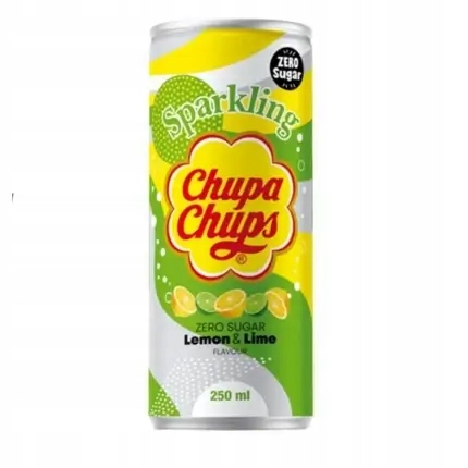 Chupa Chups Zero Sugar Lemon Lime 250ml - 12277126908 - oficjalne ...