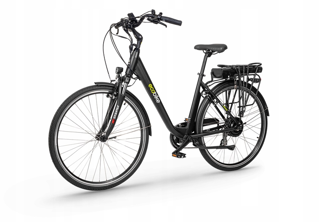 POLSKI ROWER ELEKTRYCZNY ECOBIKE TRAFIKPRO 16AH 28 - 10625608842 ...