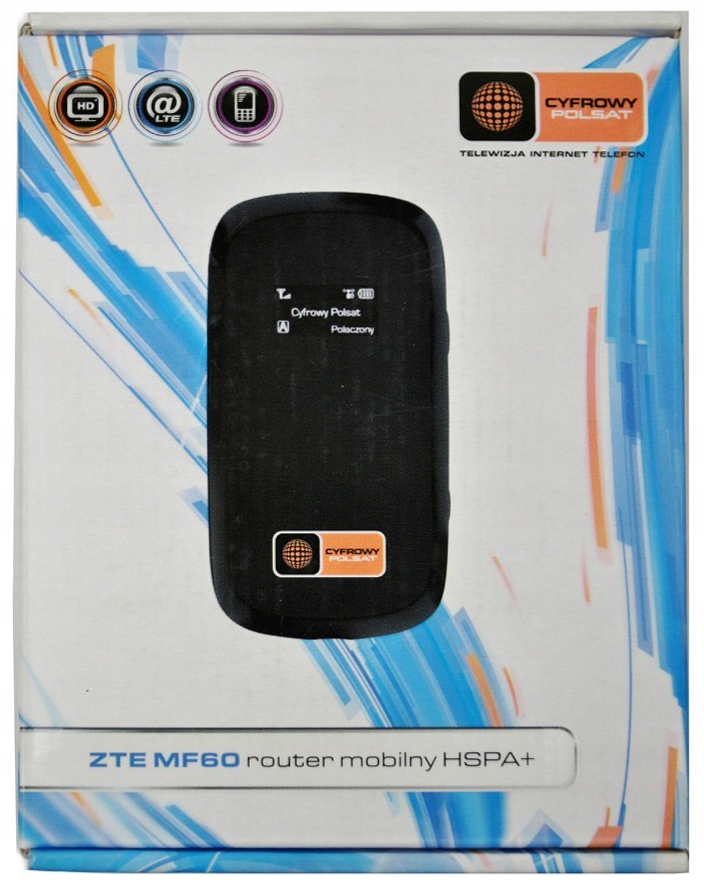 ROUTER MOBILNY WIFI ZTE MF60 NA KARTĘ SIM MENU PL - 9479111354 ...
