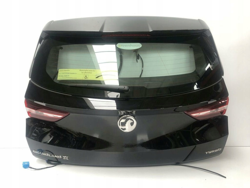 OPEL GRANDLAND X 2019 KLAPA BAGAŻNIKA KOMPLET KTVD - 8279901899 ...