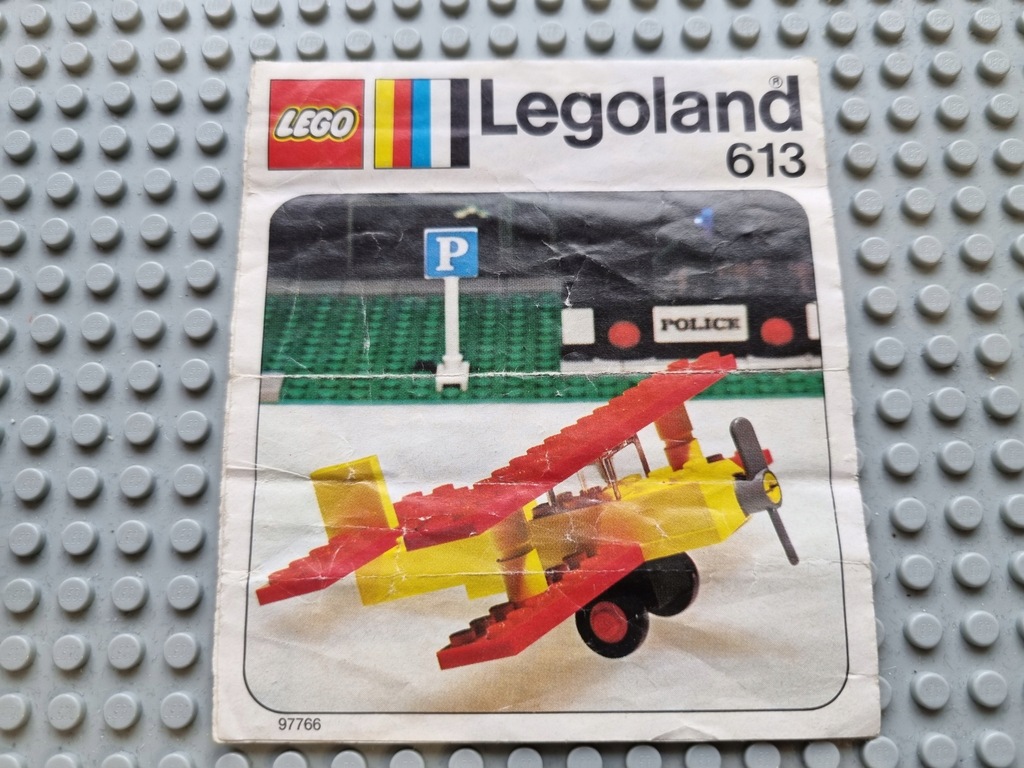 KLOCKI LEGO * INSTRUKCJA LEGOLAND * UNIKAT 613 - 12354760677 ...