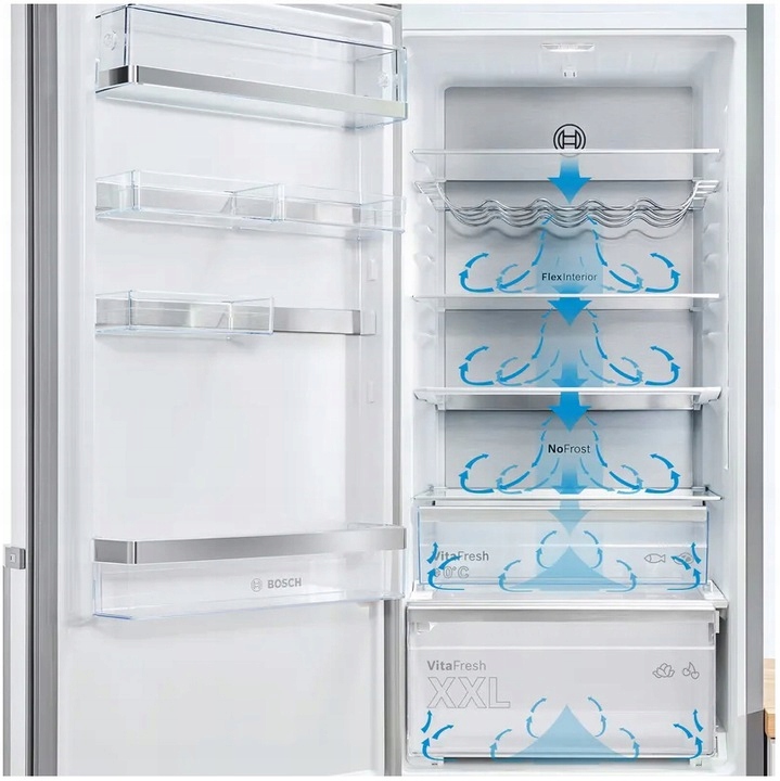 Lodówka dwudrzwiowa Bosch KGN39LBCF NO FROST - 12355981505 - oficjalne ...