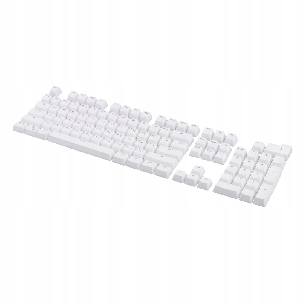 Keycaps Profile DIY Keycap Russian White - 13673171467 - oficjalne ...