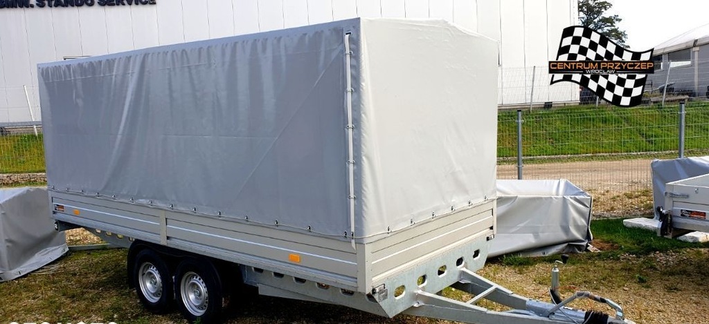 Rydwan PRZYCZEPA TOWAROWA PLATFORMA - 2-OSIOWA / 4 - 12012552886 ...