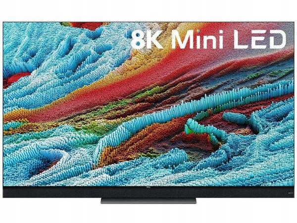 TELEWIZOR LED 65 TCL 65X925 8K Mini-LED Android TV - 11390658919 - oficjalne archiwum Allegro