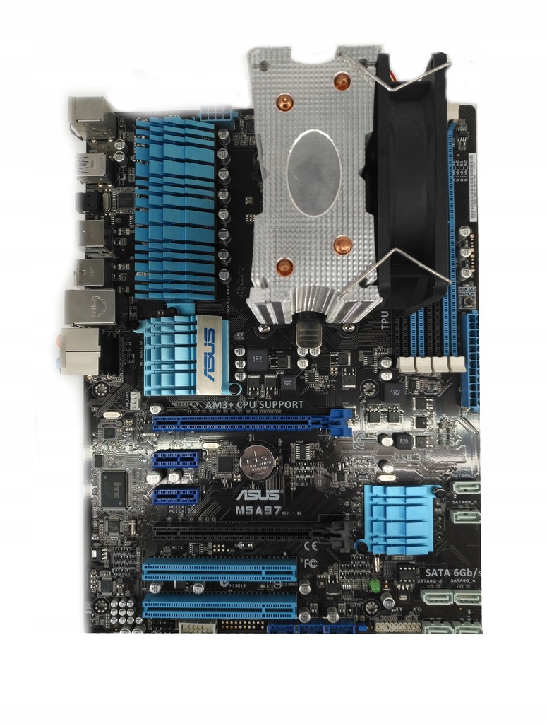 Płyta główna ASUS M5A97 rev. 1.02 + CPU AMD 265 - 12150712741 ...