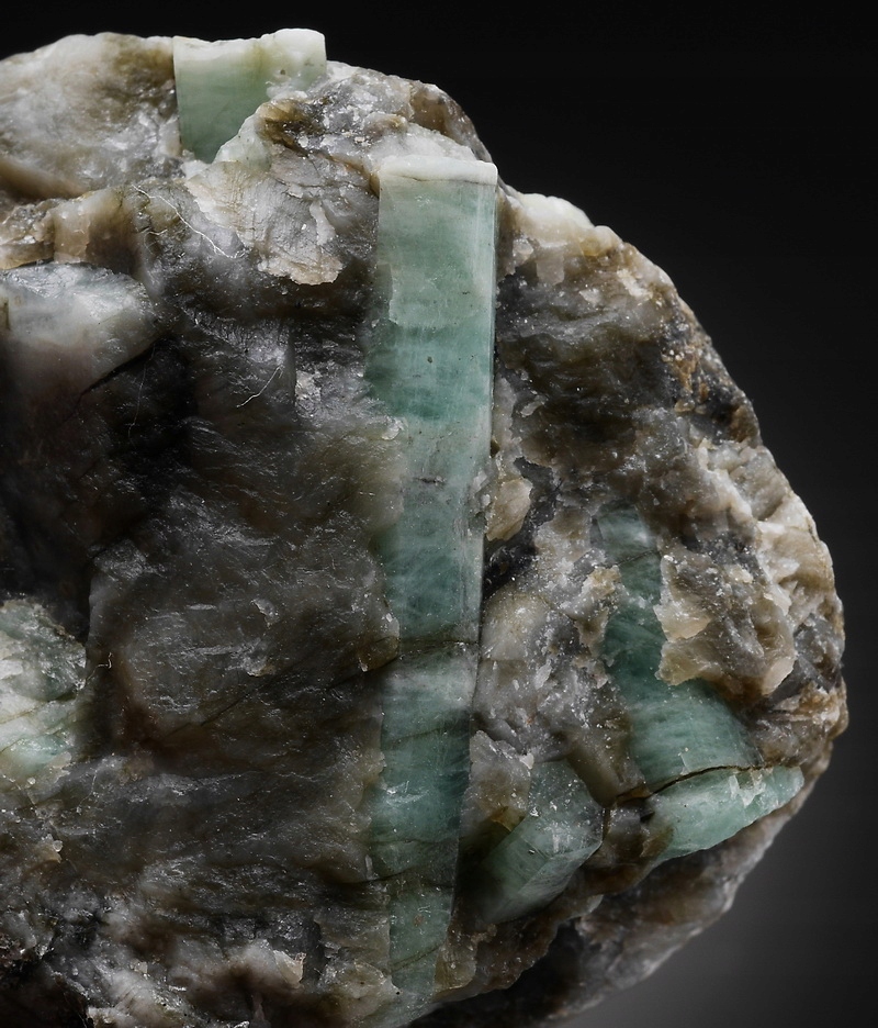 SZMARAGD (BERYL) w matrixie - BRAZYLIA /as179 - 9551447303 - oficjalne ...