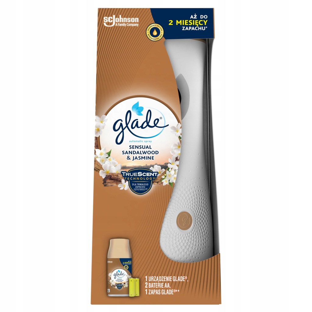 GLADE automatic spray urządzenie zapach SANDAŁOWY - 12058157275 ...