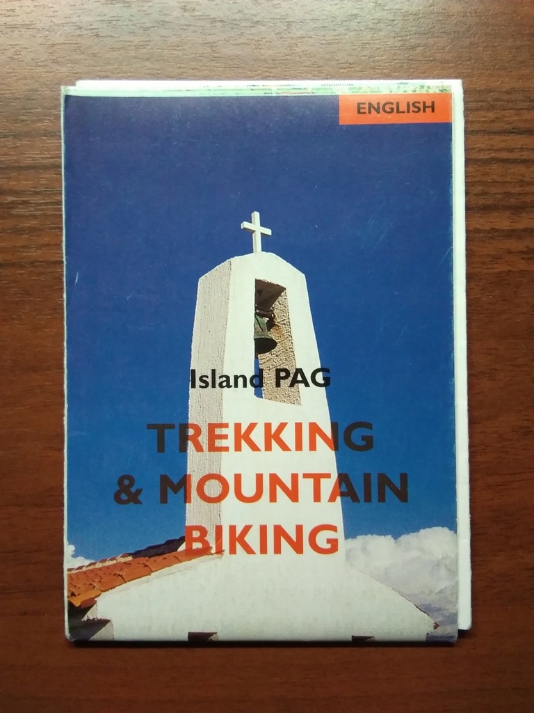 CHORWACJA Wyspa Pag mapa przewodnik - 12697677025 - oficjalne archiwum ...