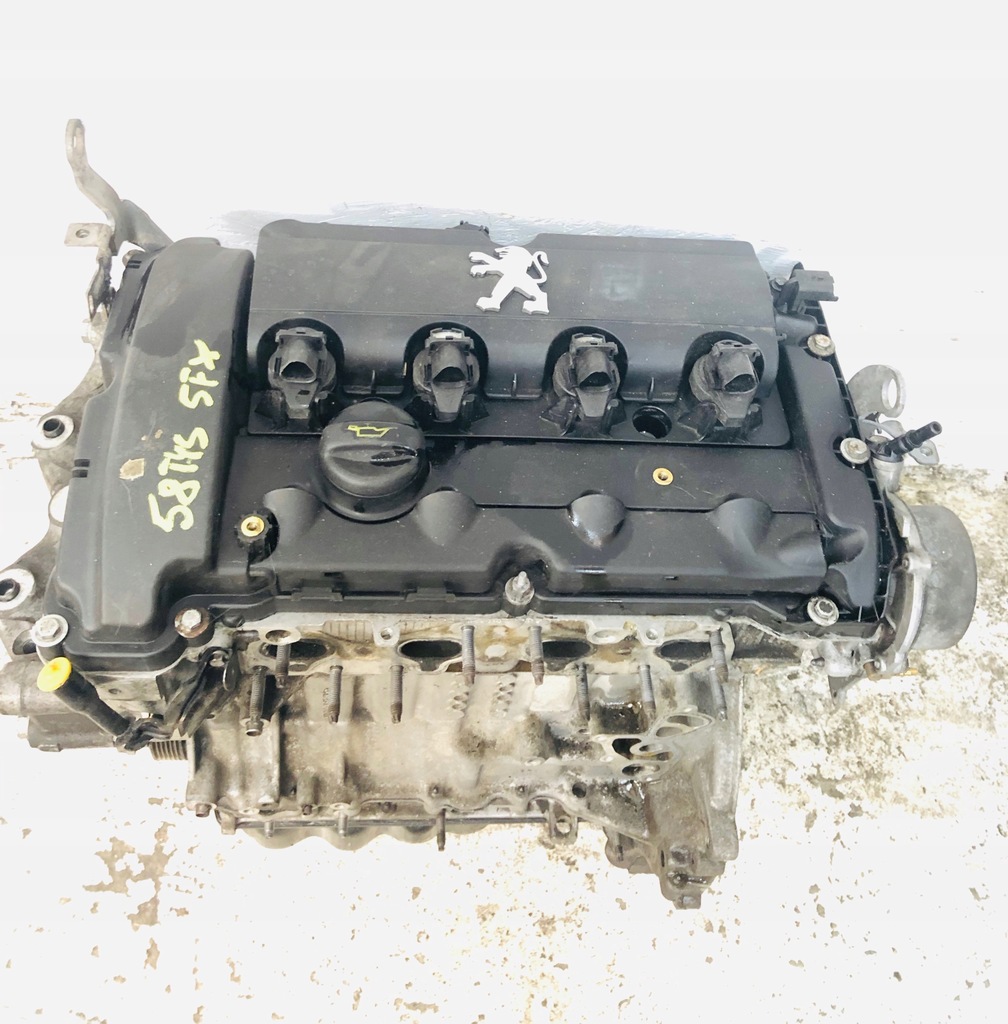SILNIK 1,6 THP TURBO 5FX PEUGEOT CITROEN 58TYS - 9166481846 - oficjalne archiwum Allegro