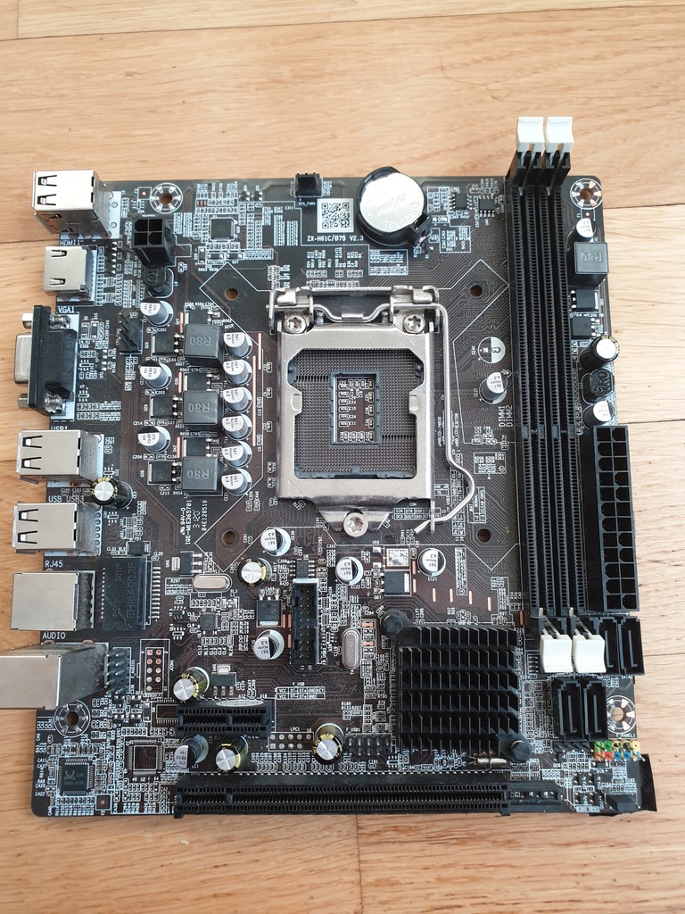 Купить Материнская плата ZX-H61C/B75 LGA 1155 Mini ITX: отзывы, фото и ...
