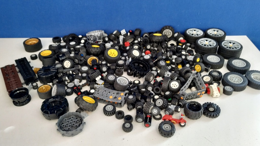 Lego Koła Felgi Opony 2 kg Mix Wzorów NR NR R49 - 14163499450 ...