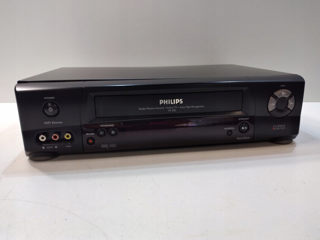 Magnetowid VHS Philips VR 500 - 13897211815 - oficjalne archiwum Allegro