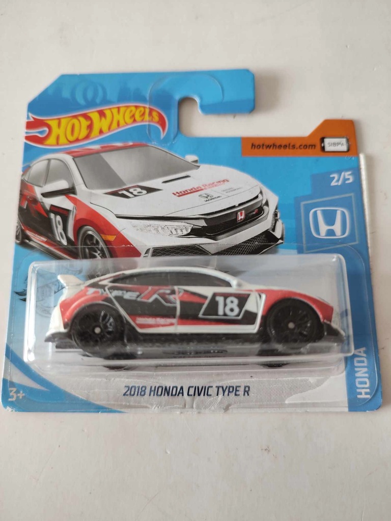 model auta Hot Wheels 2018 Honda Civic Type R Racing - 17053512377 ...
