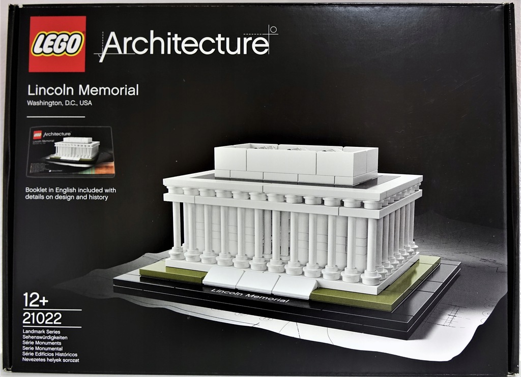 Lego Architecture 21022 Lincoln Memorial - 12908557178 - oficjalne ...