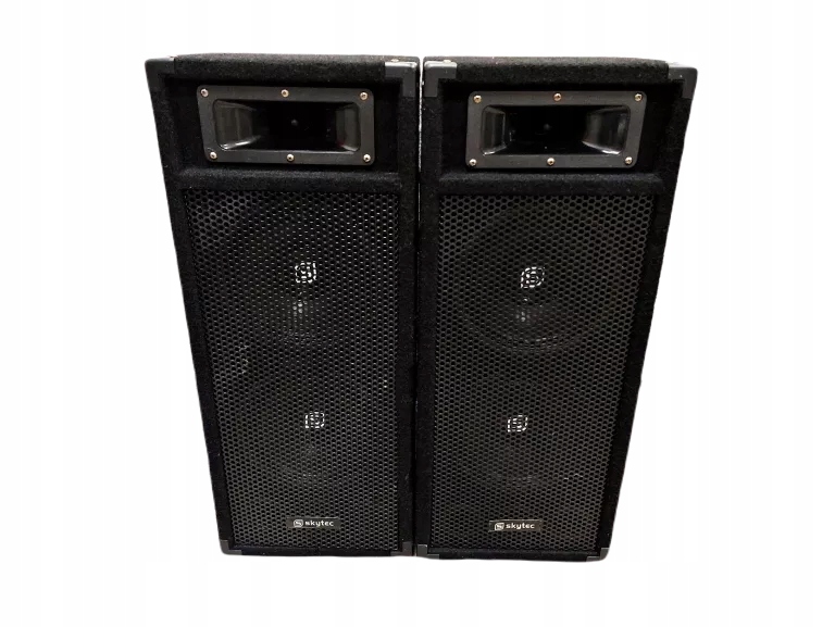 KOLUMNY GŁOŚNIKOWE SKYTEC SM28 500W CZARNE OKAZJA - 15221193381 - oficjalne archiwum Allegro