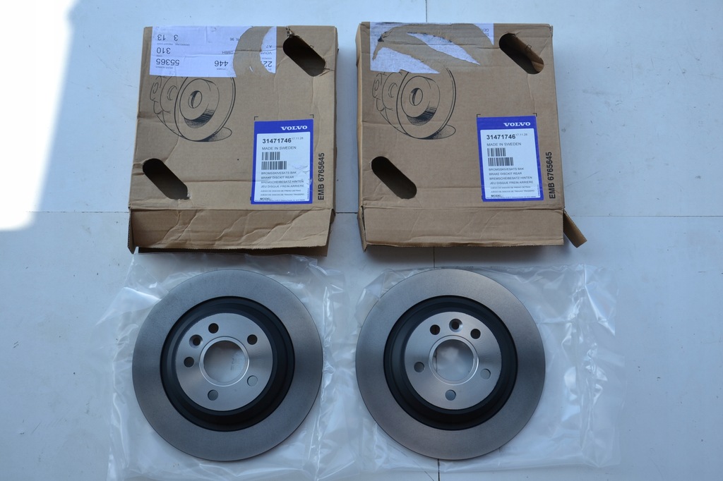 Volvo S60 V60 XC70 tarcza hamulcowa tył 31471746 - 12196674864 ...