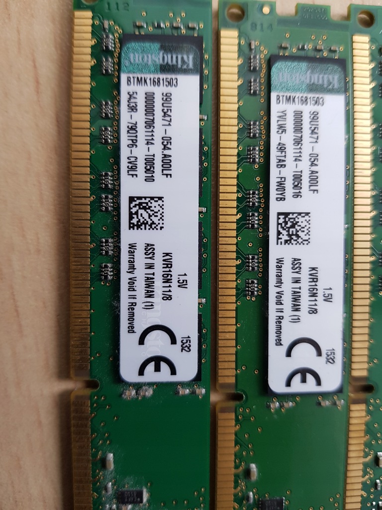 Kingston KVR16N11/8 - 9697178773 - oficjalne archiwum Allegro